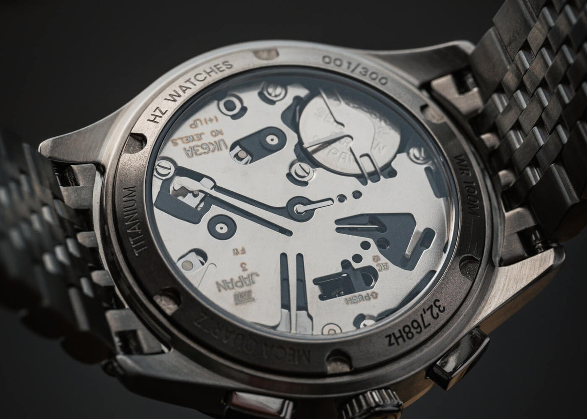 HZ.02 Chronograph - Blue - Hz Watches